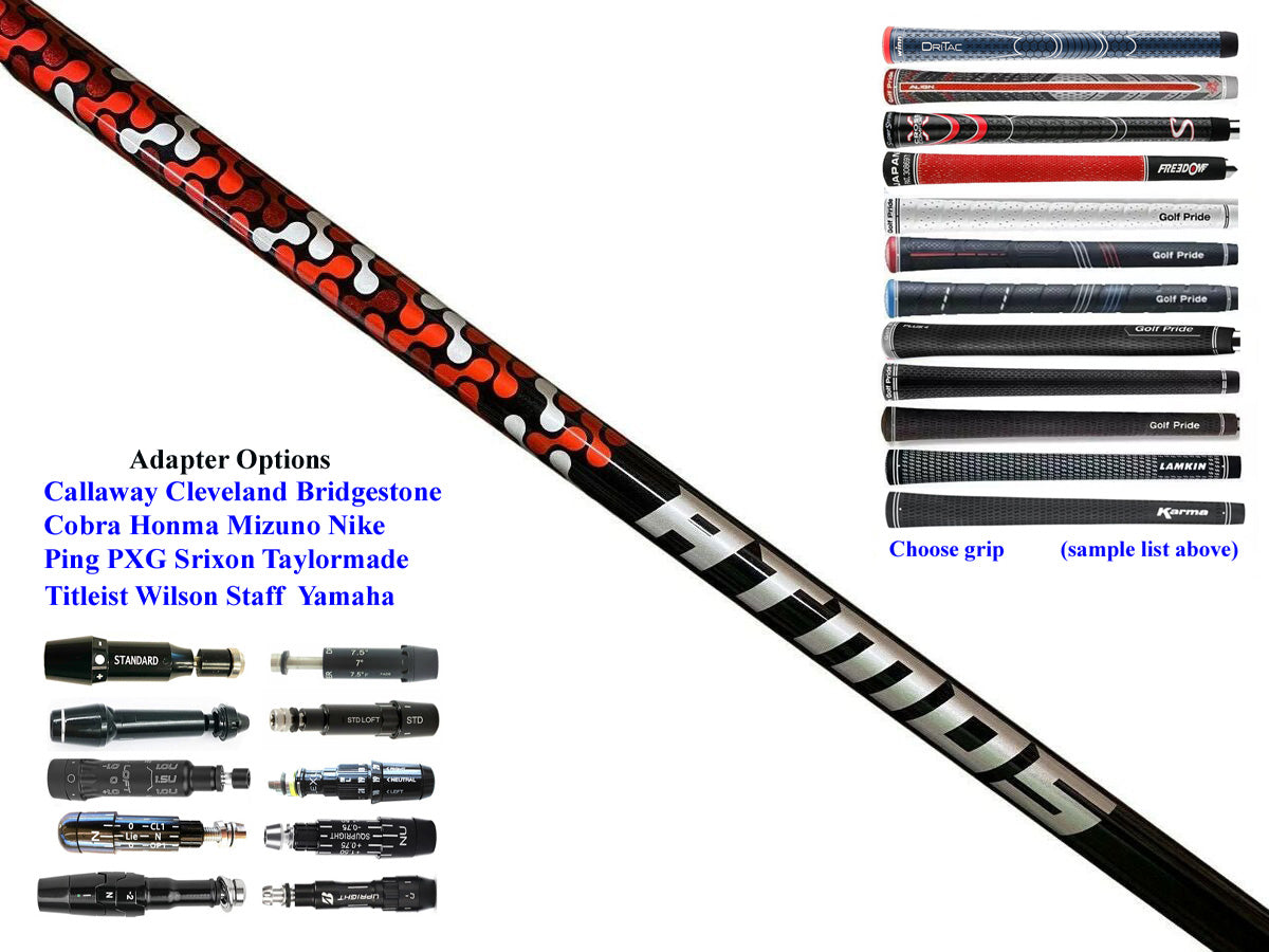 Fujikura Atmos Red Fairway Graphite Golf Shaft X Flex - with adapter ...