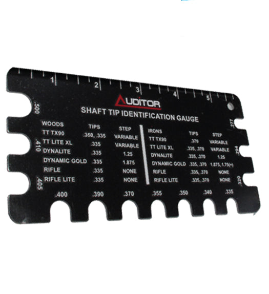 Auditor Shaft Tip Identification Gauge – AUGolf